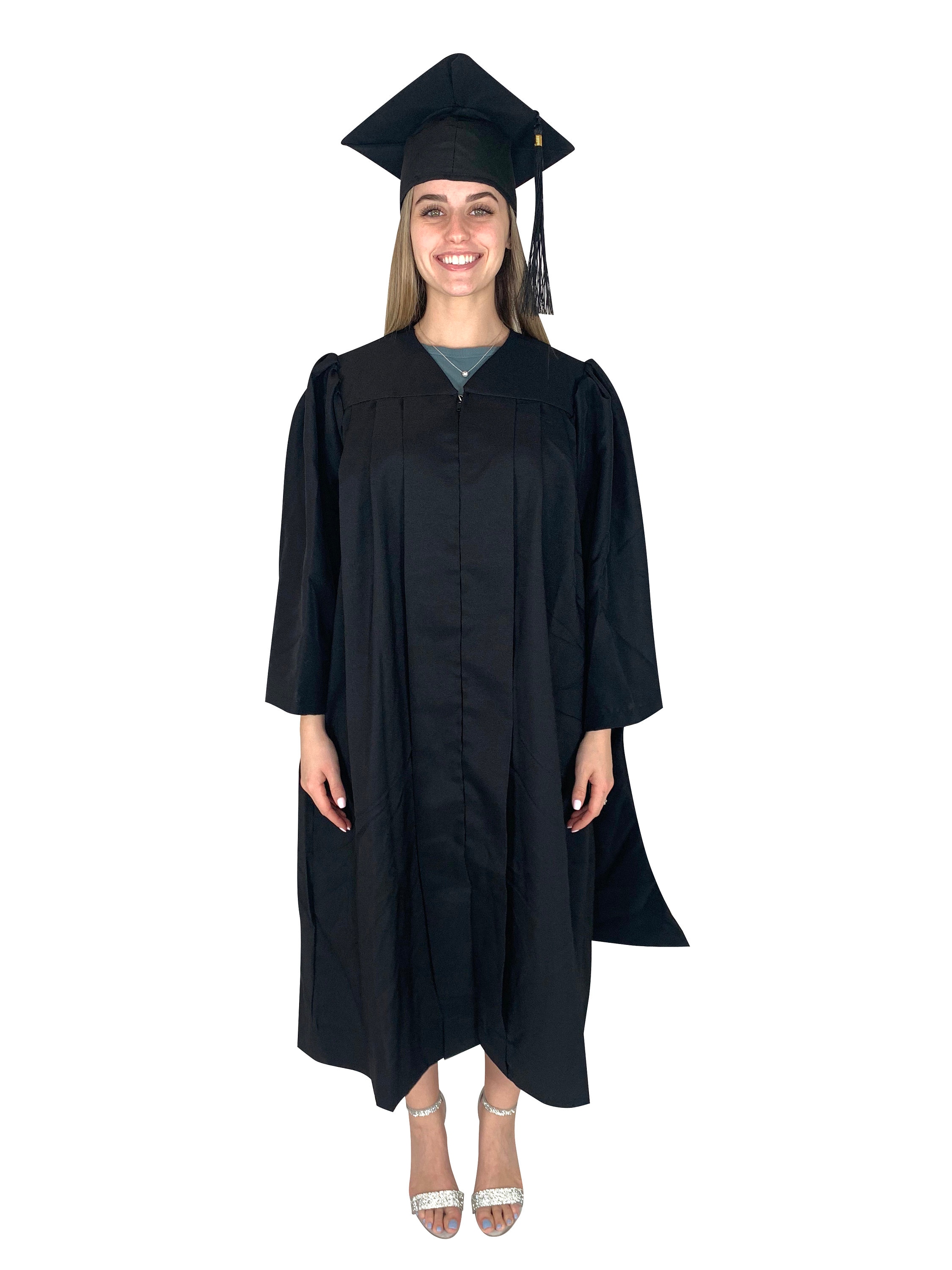 Cappe Diem Masters Graduation Cap & Gown, Hood, and 2024 Tassel Package ...