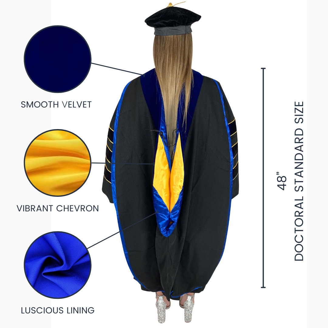 University of Florida Doctoral Regalia Replica | Graduation Gown, Hood ...
