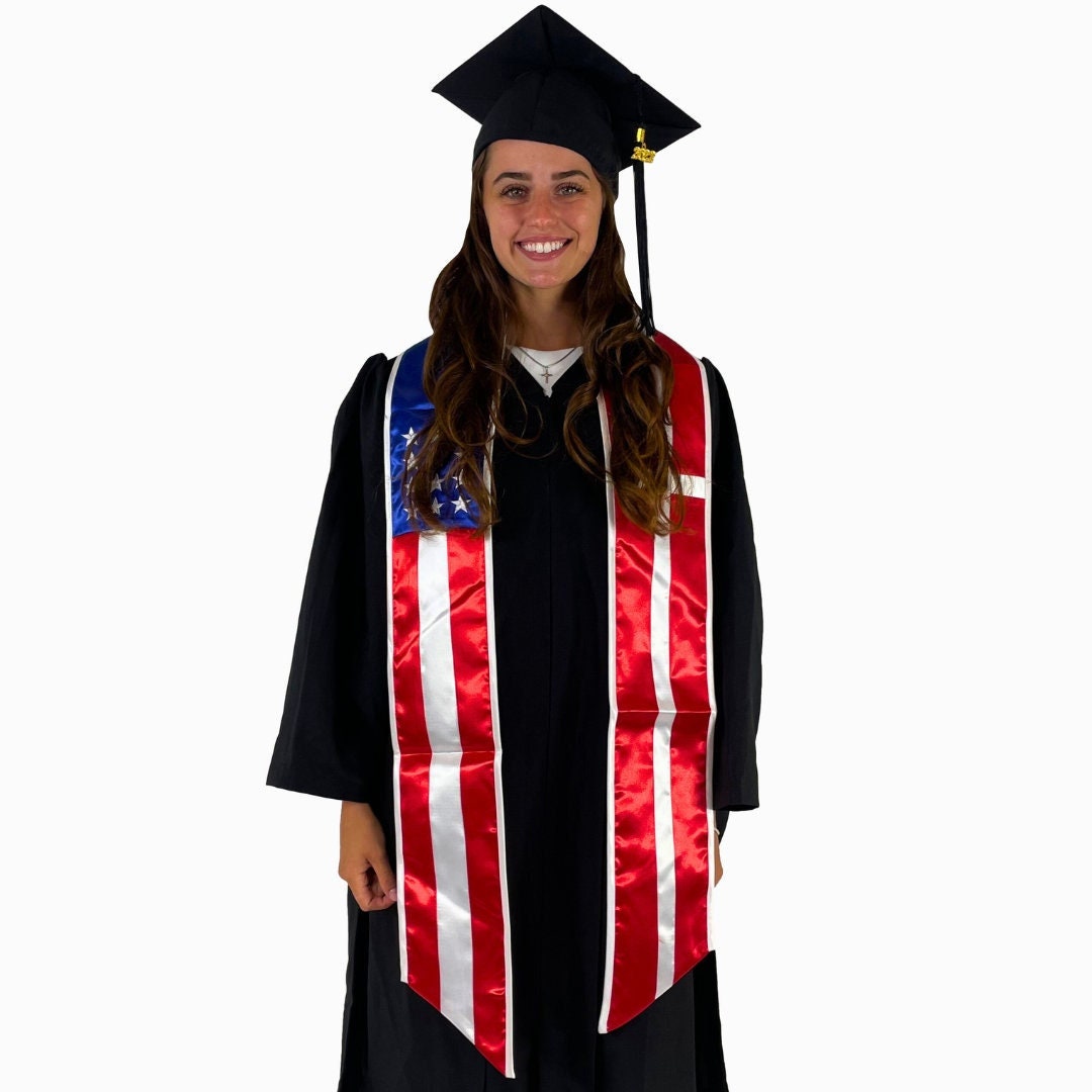 Denmark Graduation Stole | Danish American Graduate Sash College Class ...
