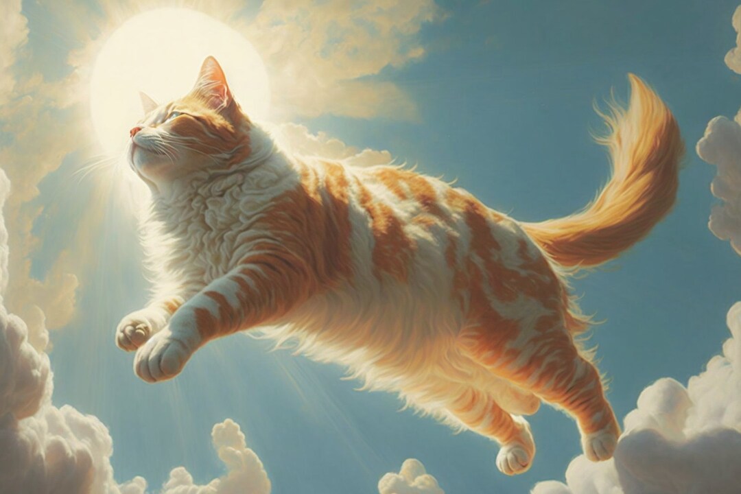 Cat Ascending to Heaven Bundle - Etsy