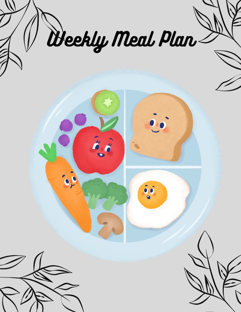 Printable Meal Planning Template - Etsy