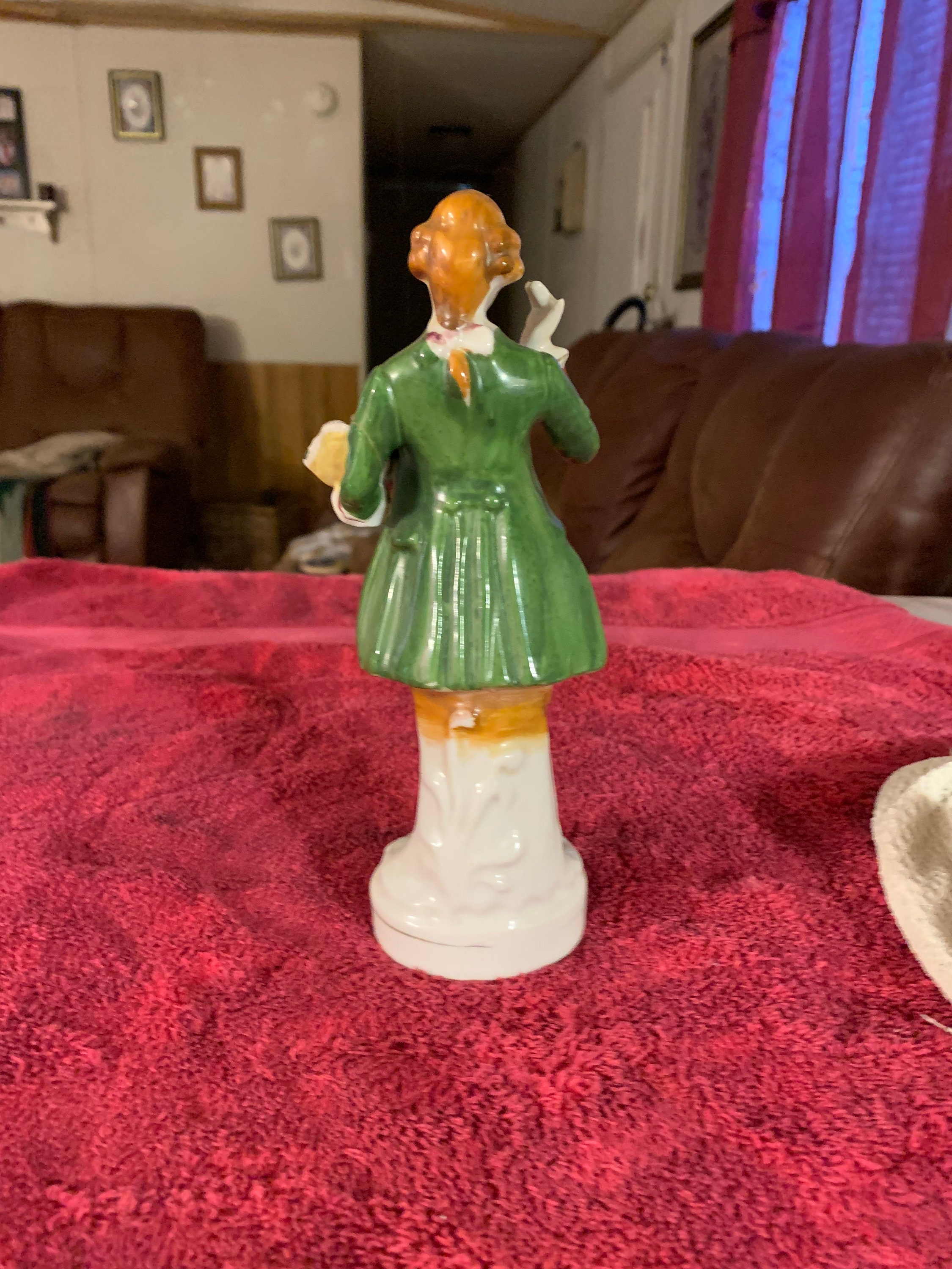 Vintage Fern Japan Porcelain Figurine - Etsy