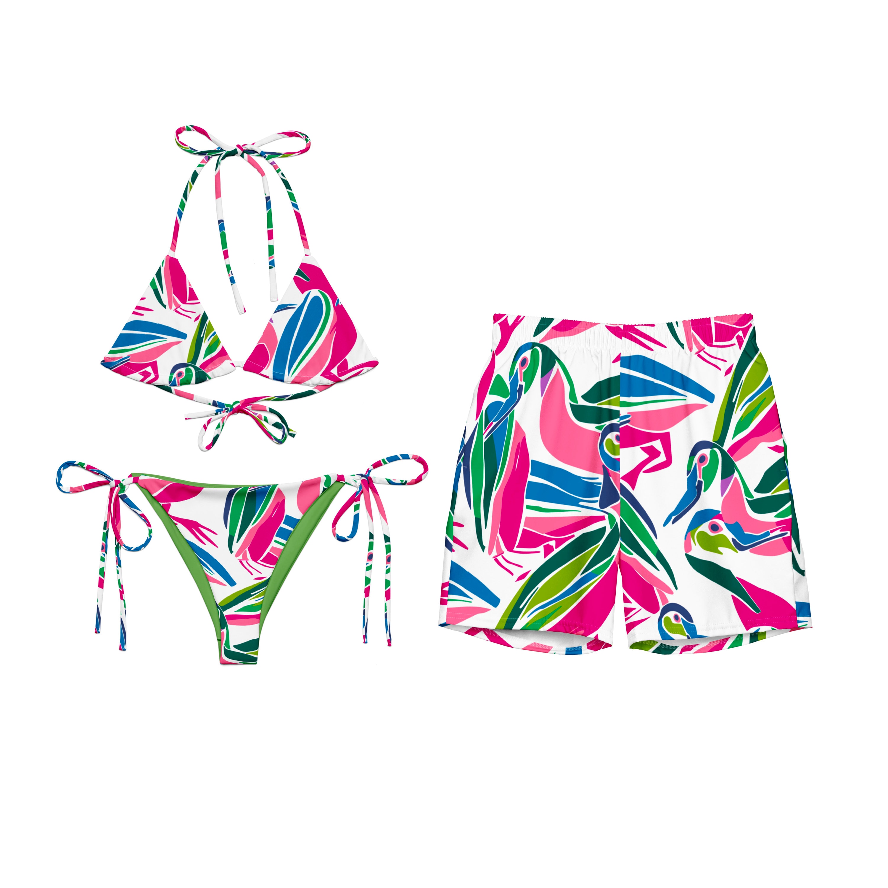 MATCHING SWIMSUITS for Couples - Couples Swimwear Set - His and Hers ...