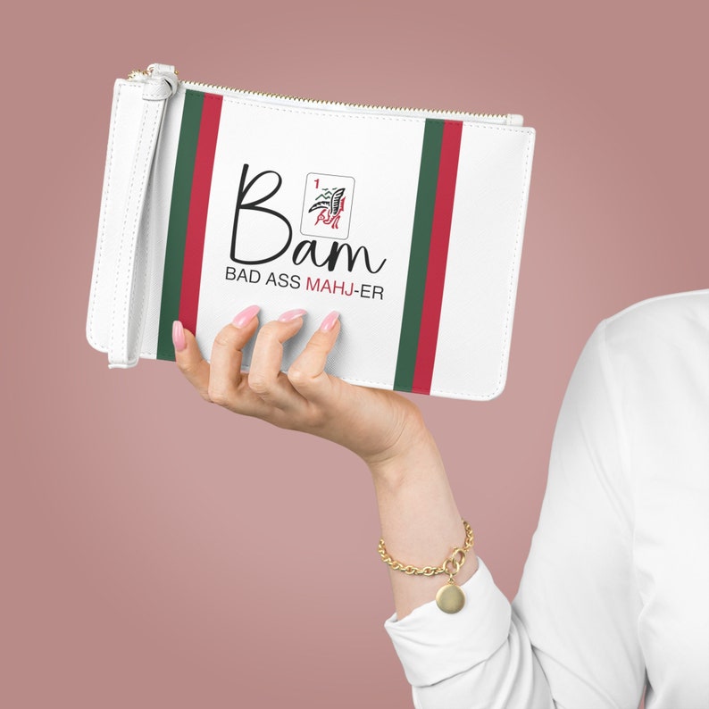 Mahjong Card Holder Purse Mahjong Card Clutch Bag Mahjong Gifts Mahjong ...