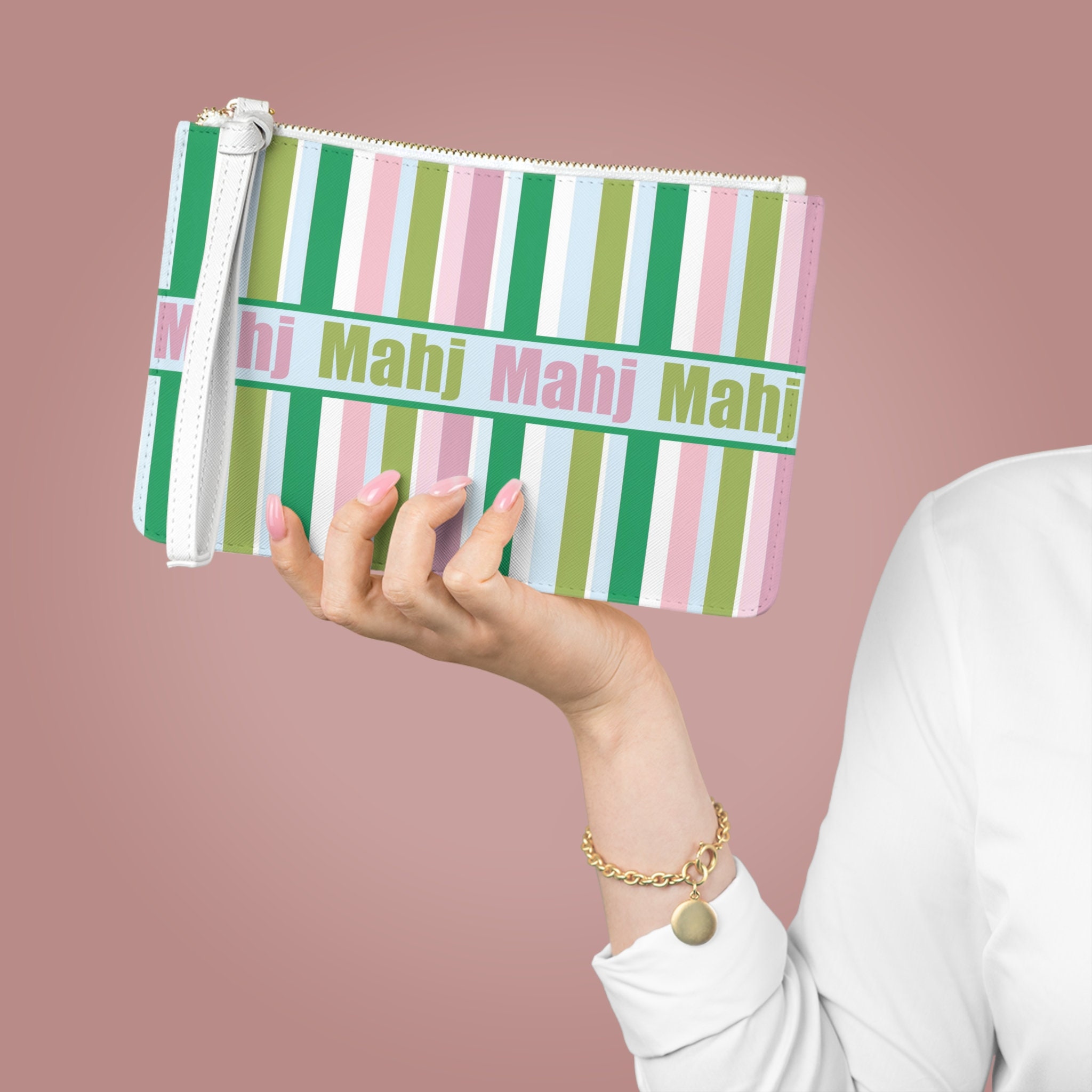 Mahjong Card Holder Purse Mahjong Clutch Bag Mahjong Gifts Mahjong Coin ...