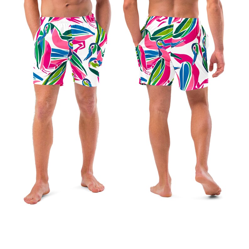 MATCHING SWIMSUITS for Couples - Tropical Couples Swimwear Set - His ...