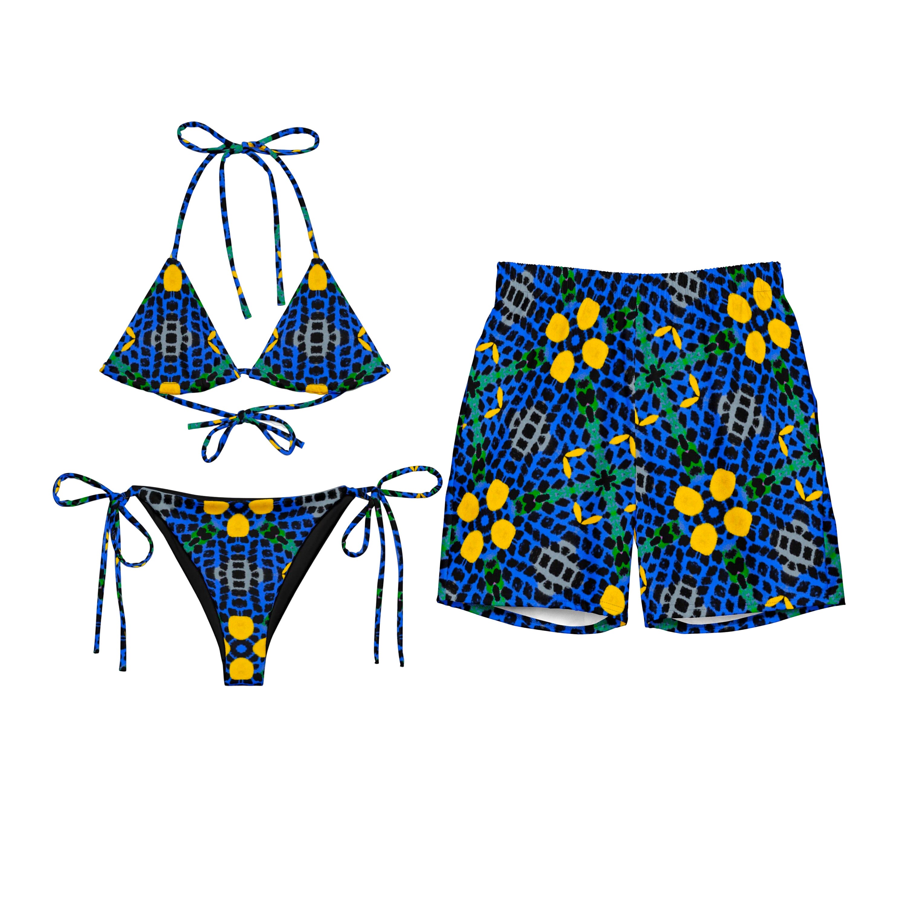 Matching Swimsuits for Couples - Couples Swimwear Set - His and Hers ...