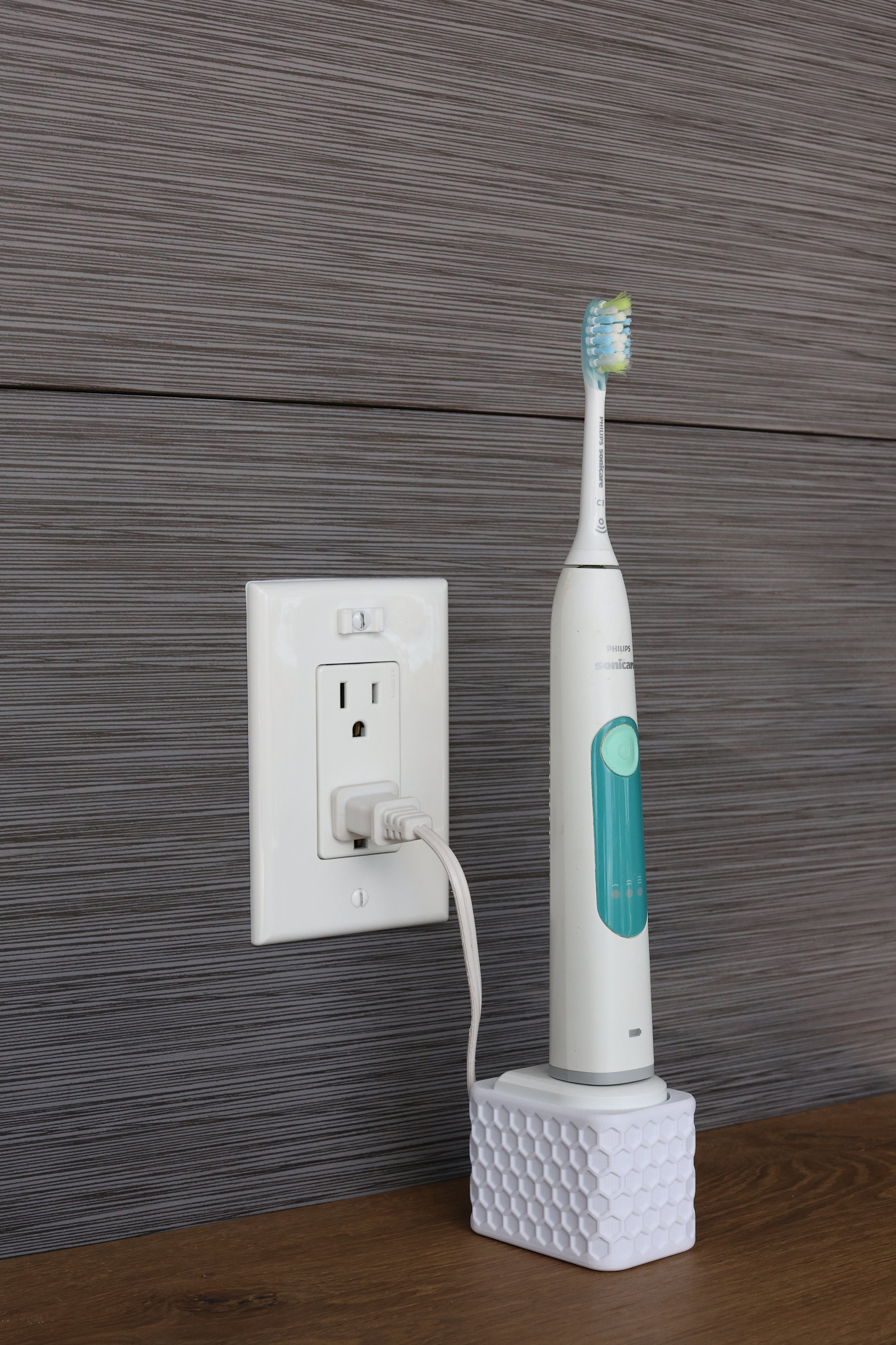 Sonicare Charger Wall Mount, Electric Toothbrush Holder, Bathroom ...