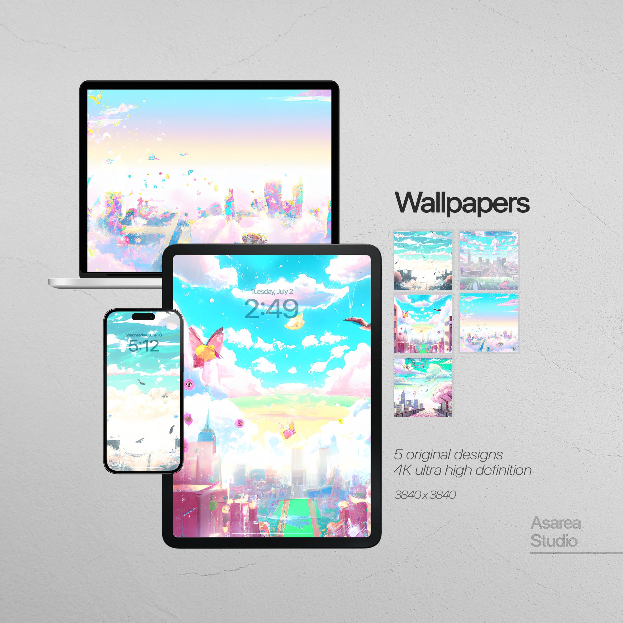 Bright City Wallpapers iPad Wallpaper iPhone Wallpaper Android ...