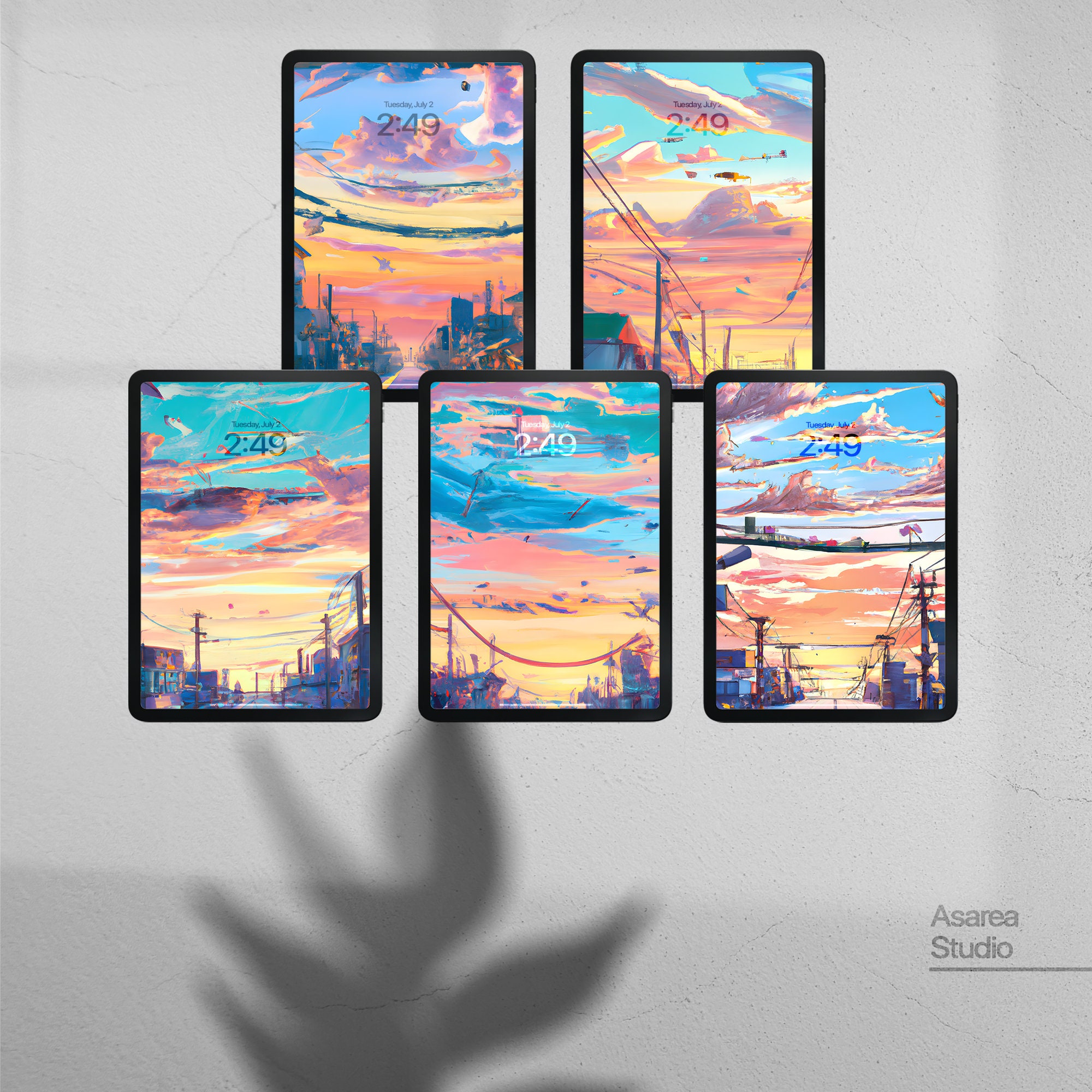 Sunset City Wallpapers - Desktop Wallpaper | Laptop Wallpaper | Tablet ...