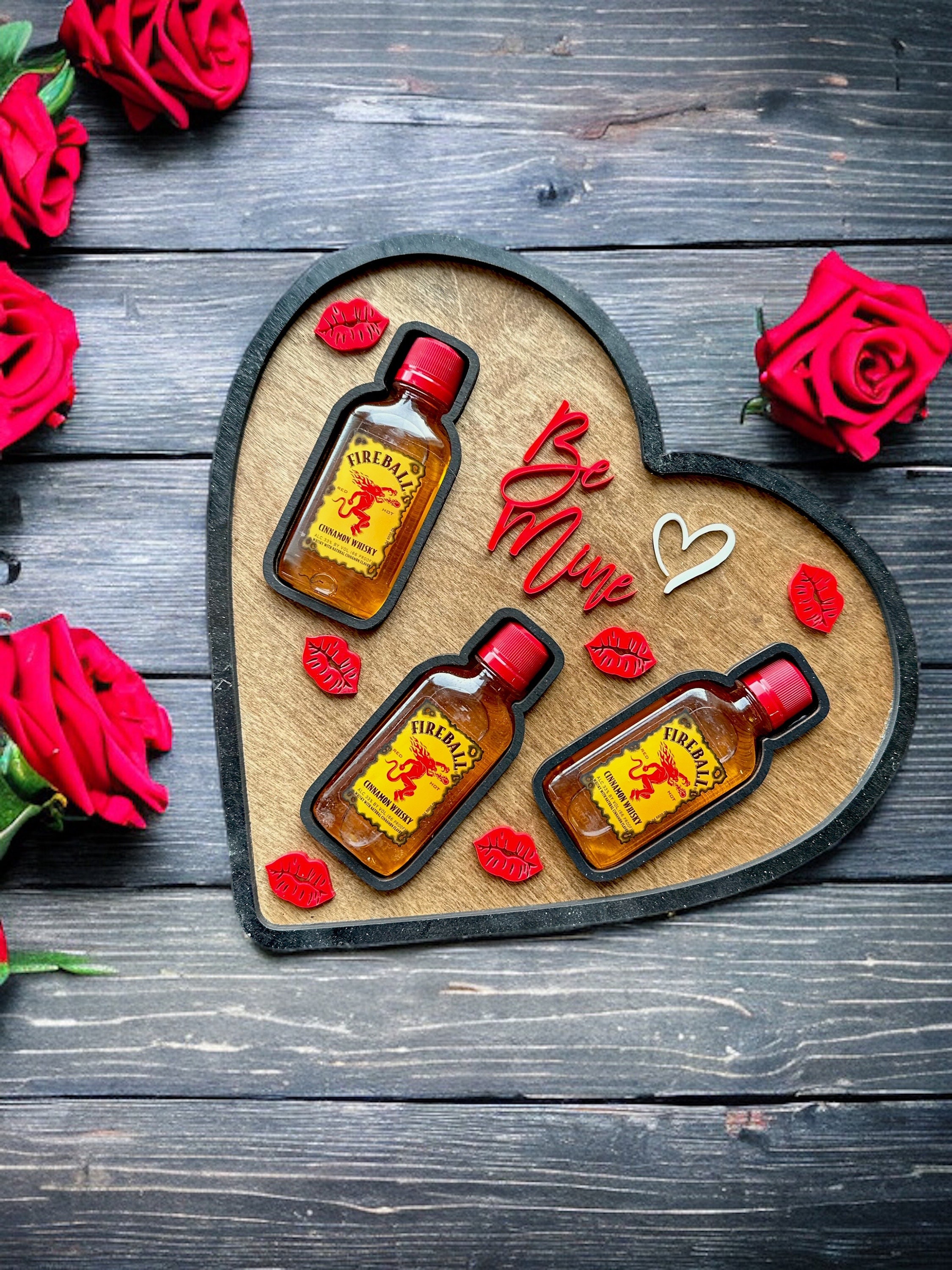 Valentines Mini Bottle Set Valentines Gift Set Valentines Gift for Him ...