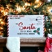 Personalized Letter to Santa Sign, Custom Christmas Decor - Etsy
