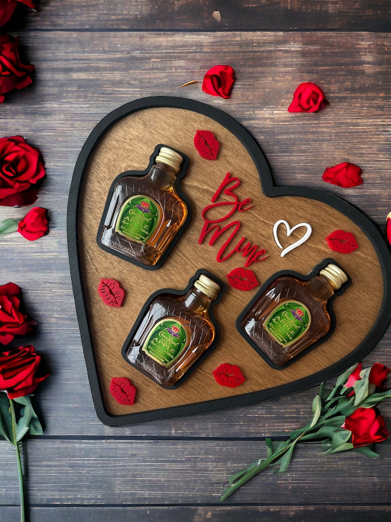 Valentines Mini Bottle Set Valentines Gift Set Valentines Gift for Him ...