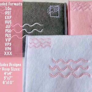 Embroidery FILES ITH Envelope, Felt ITH Mail, Felt Envelope, Machine ...