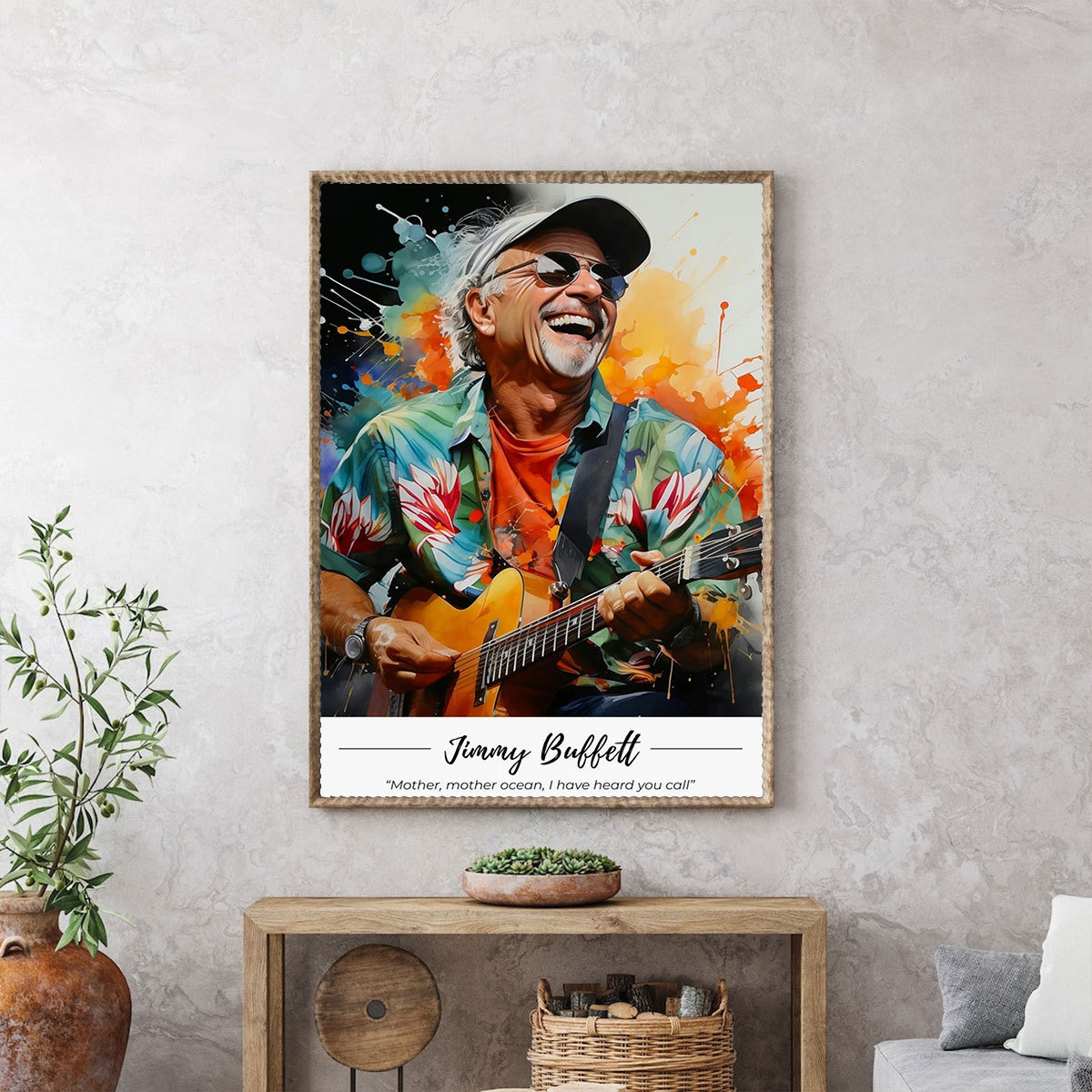 Jimmy Buffett Wall Print, Memorial Poster, Parrotheads, RIP Jimmy ...