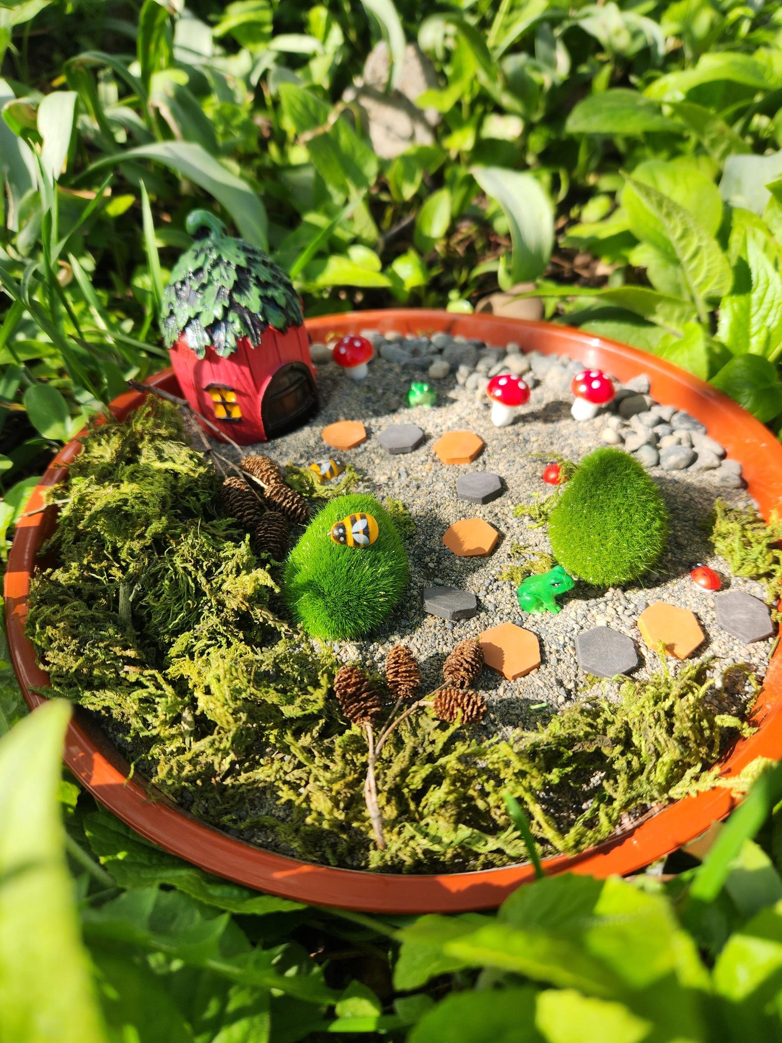 Fairy Zen Garden Kit, Strawberry House, Mini Garden, Zen Garden, Fairy ...