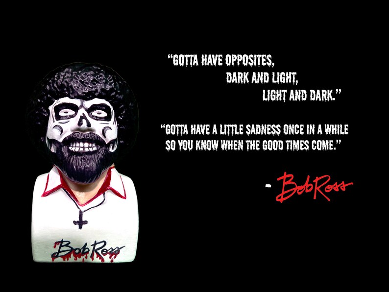 Bob Ross Gothic Chia Pet - Etsy