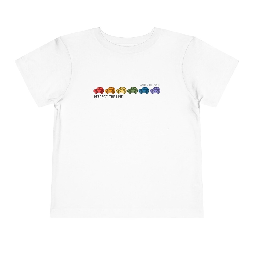 Respect the Line Toddler Tee - Etsy