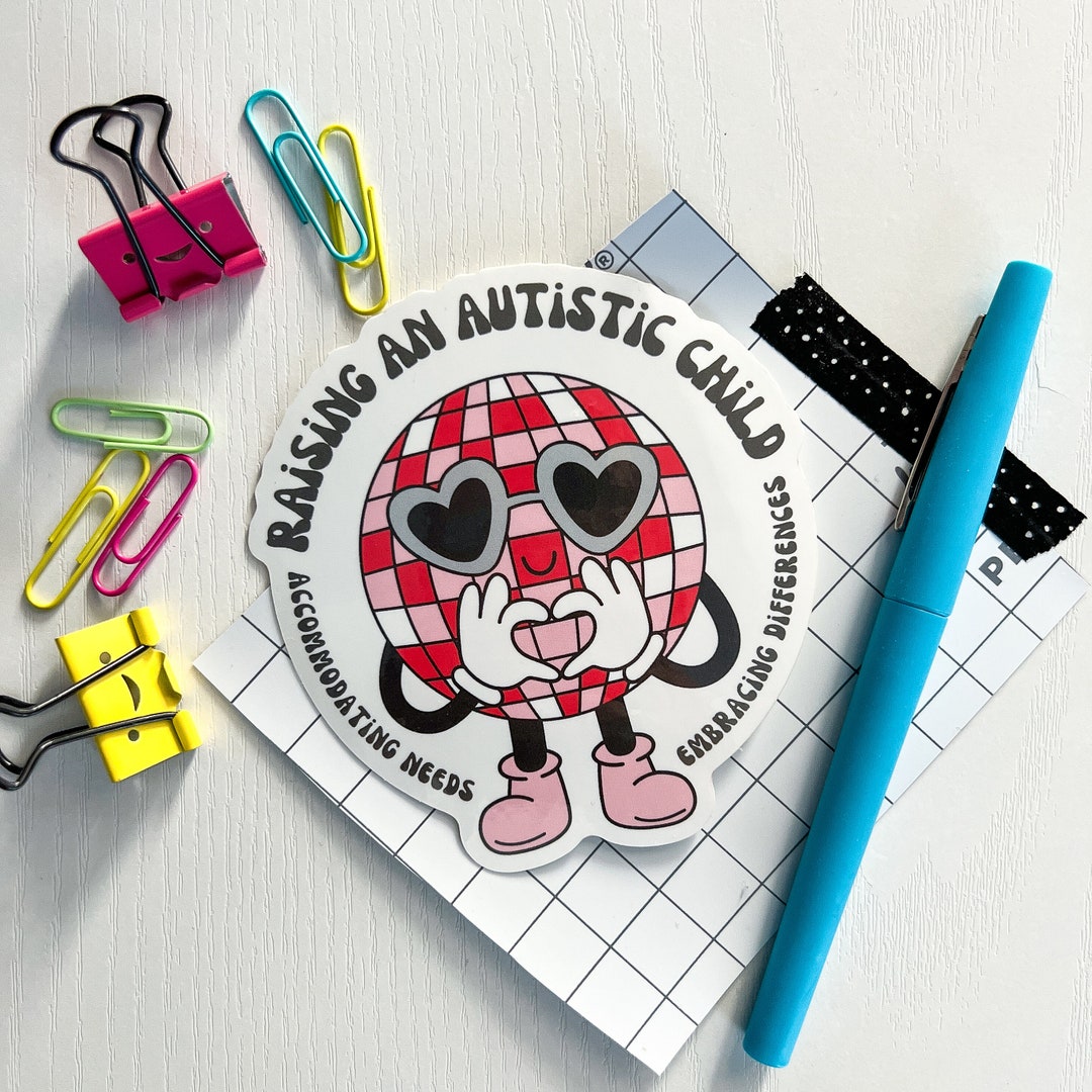 Raising an Autistic Child Sticker - Etsy