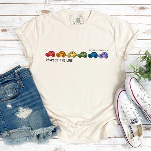 Respect the Line Adult Tee - Etsy