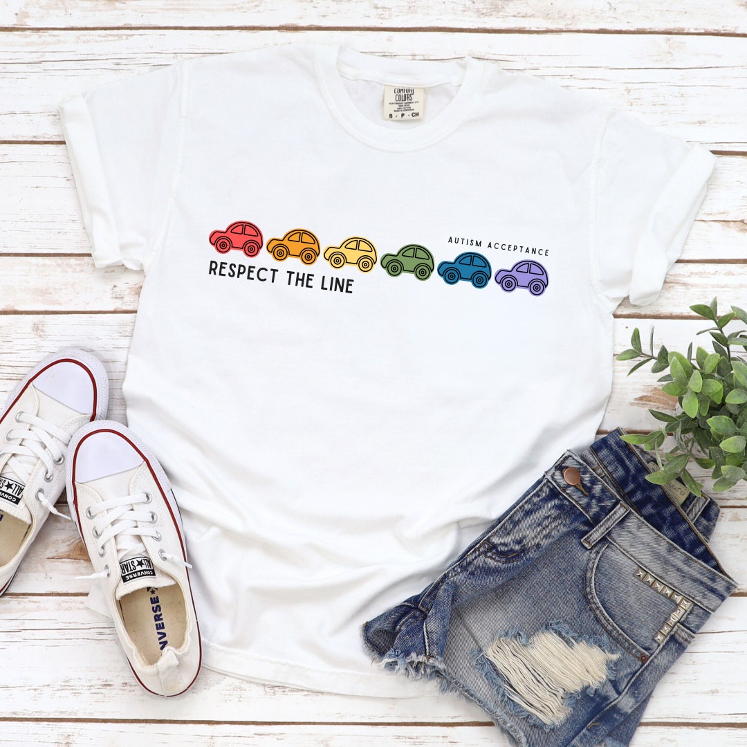 Respect the Line Adult Tee - Etsy