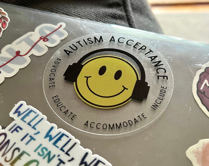 Autism Acceptance Sticker - Etsy