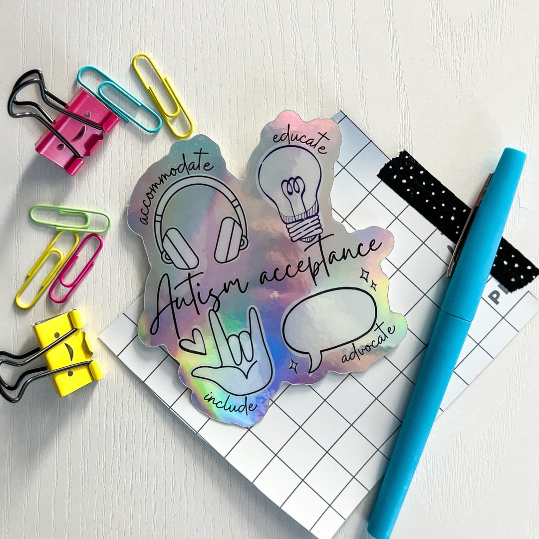 Autism Acceptance Sticker - Etsy