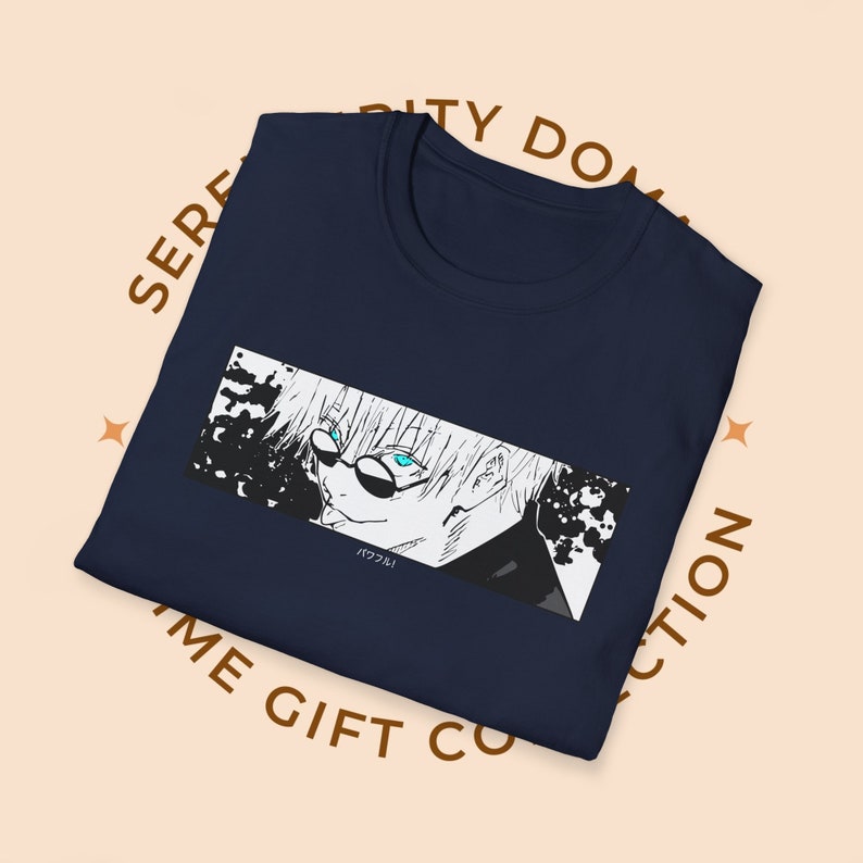 Gojo Tshirt Anime Kanji Inspired Japanese Streetwear Anime Gift JJK ...
