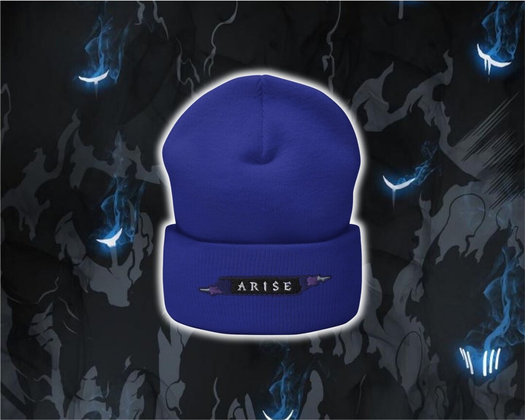 Streetwear Anime Hat Solo Leveling Inspired Beanie for Fans Sung Jinwoo ...