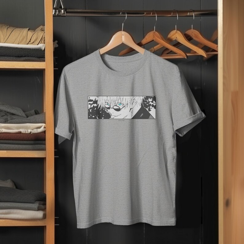 Gojo Tshirt Anime Kanji Inspired Japanese Streetwear Anime Gift JJK ...
