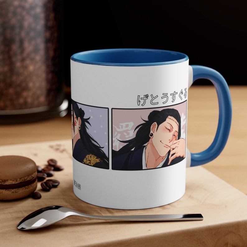 Anime Mug JJK Inspired Geto Suguru Gift Coffee Mug Jujutsu Kaisen Style ...