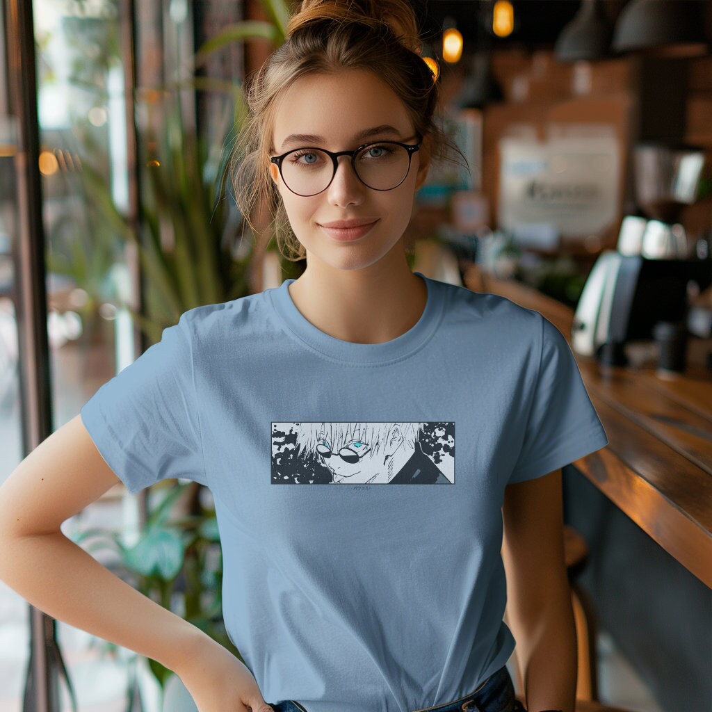 Gojo Tshirt Anime Kanji Inspired Japanese Streetwear Anime Gift JJK ...