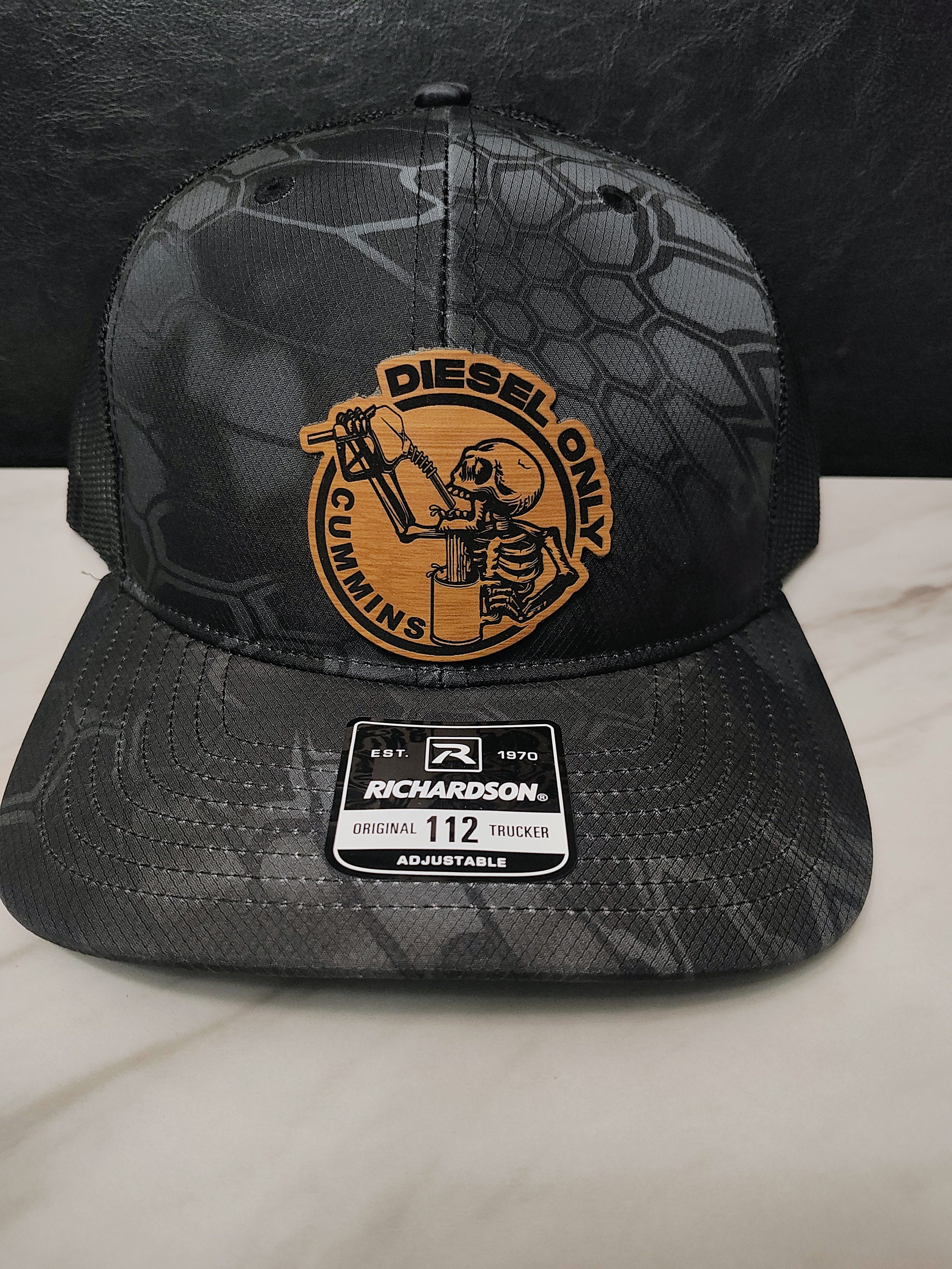 Ram Cummins, Cummins,diesel Leather Patch Hat Richardson 112 - Etsy