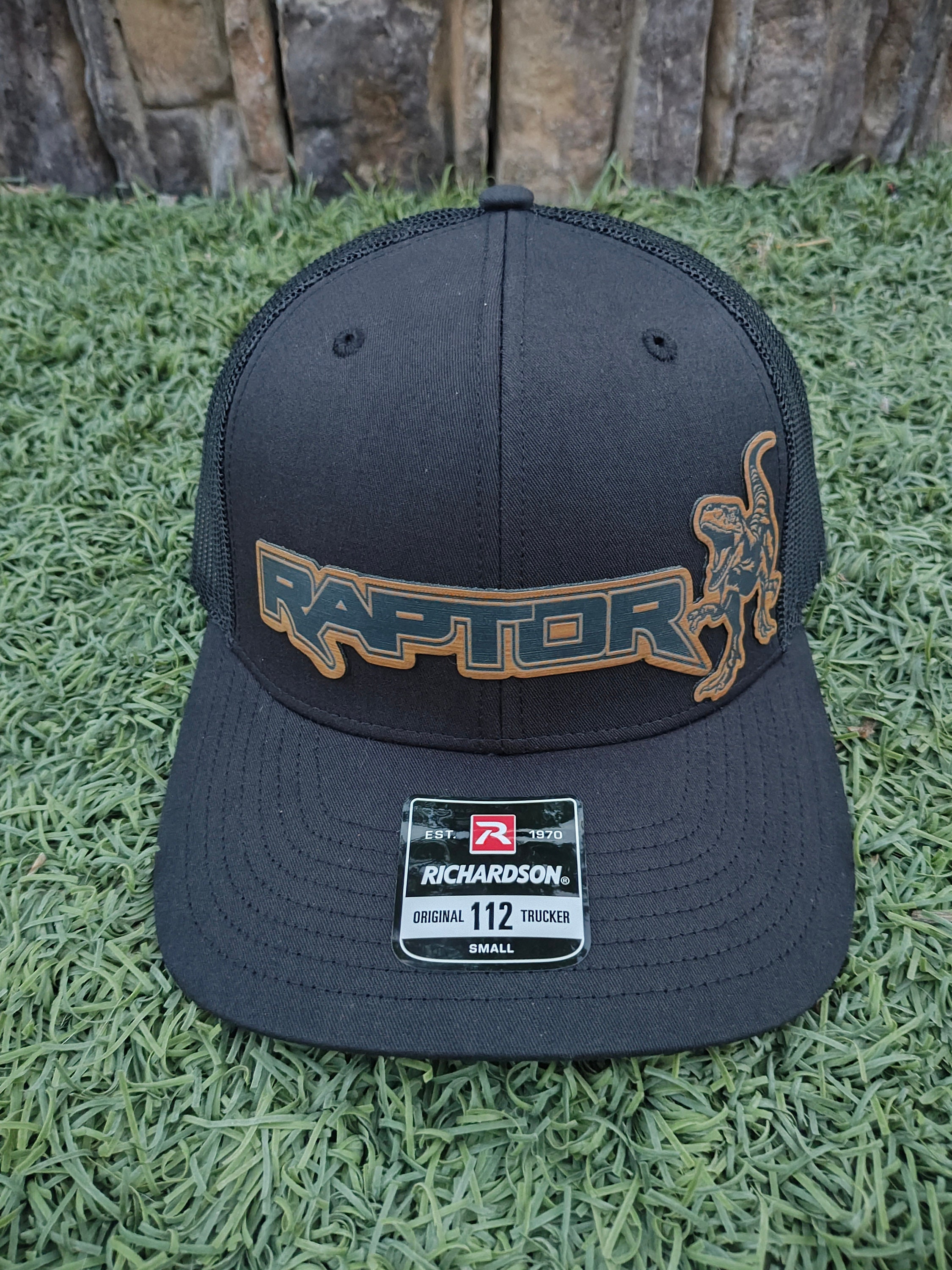 FORD Raptor Laser Engraved Leather Patch Hat Richardson 112 - Etsy