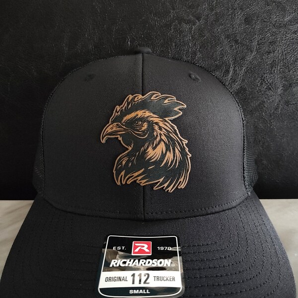 Rooster Hat Patches - Etsy