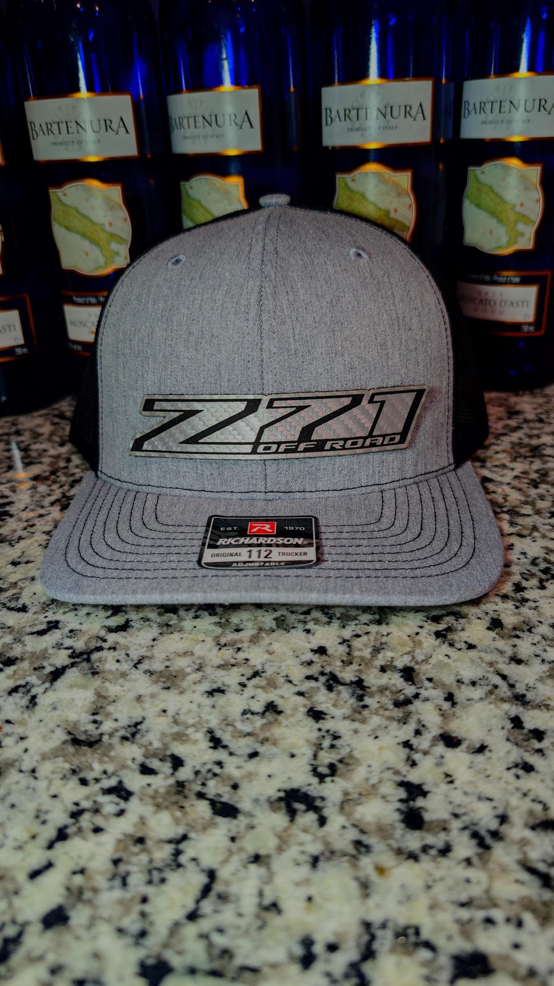 Z71 Off-roading Hat – Silver Carbon Fiber Leather Patch – Richardson ...