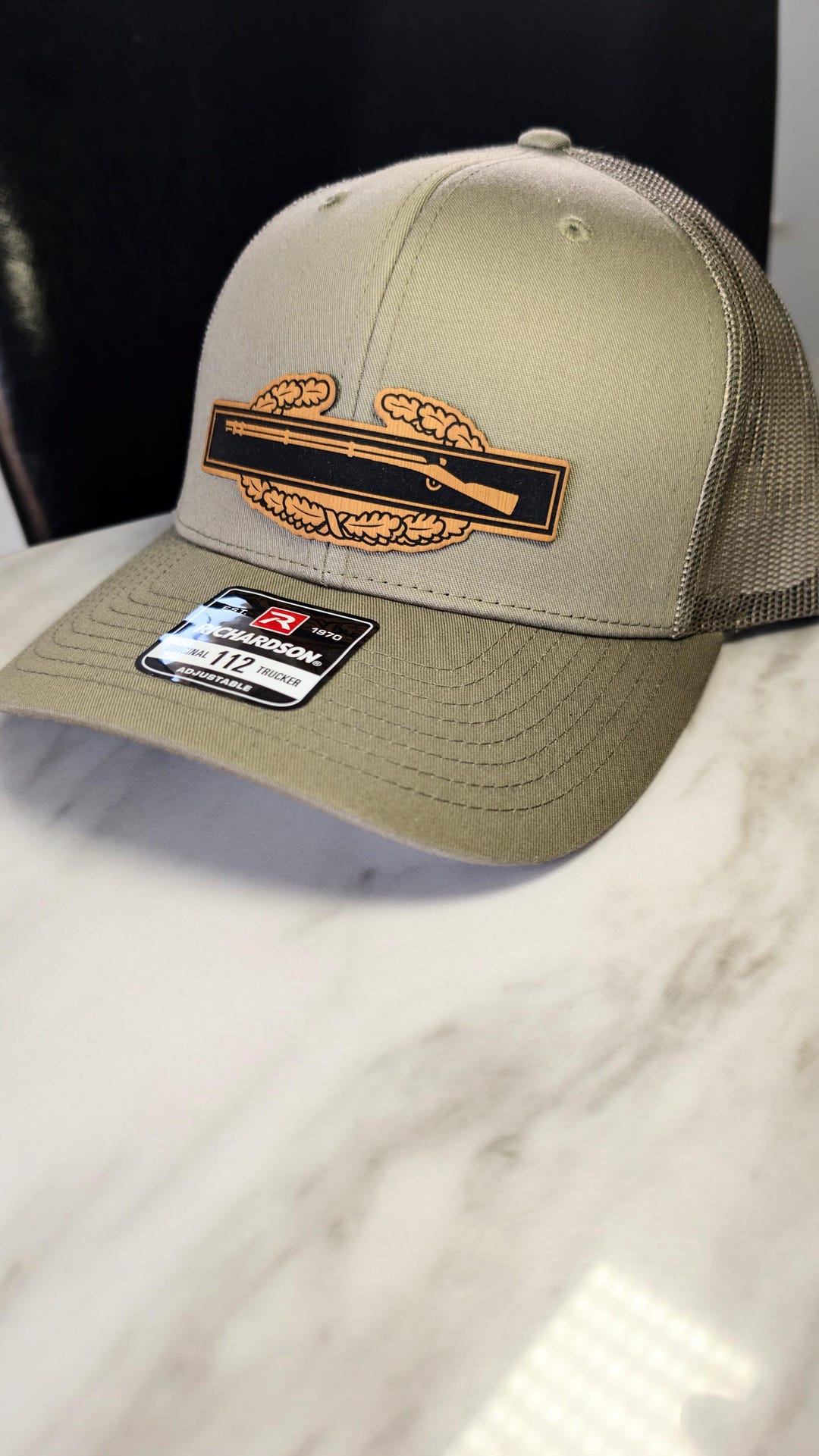CIB Hat | Combat Infantry Badge Richardson 112 | Military Laser ...