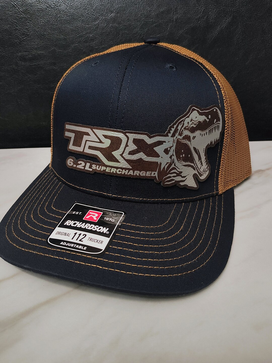 New Brown / Silver Design RAM TRX 6.2L Supercharged Laser Engraved ...