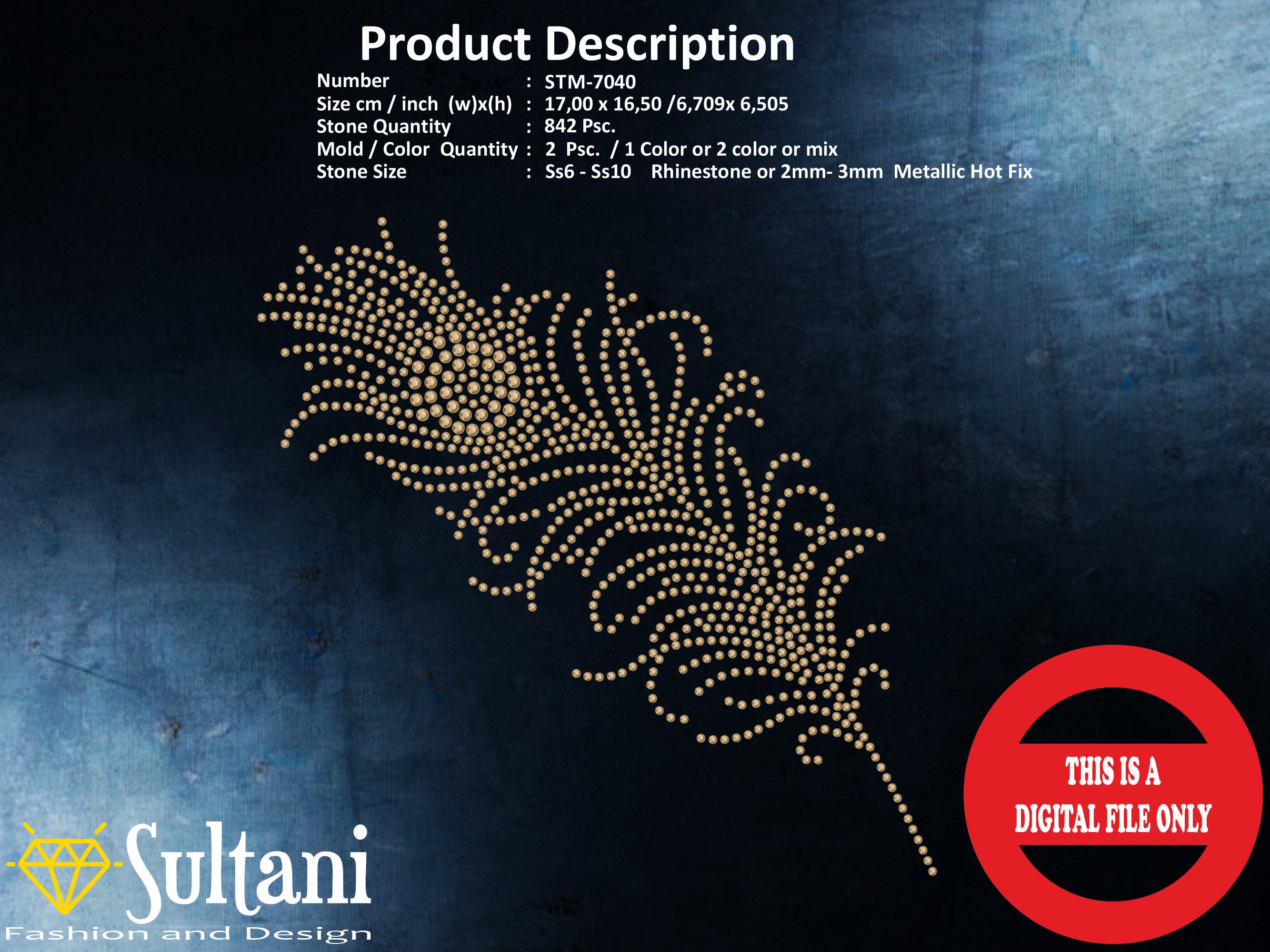 Rhinestone Template for Cutting SVG, Cut File, Ss6 - Ss10 Rhinestone ...