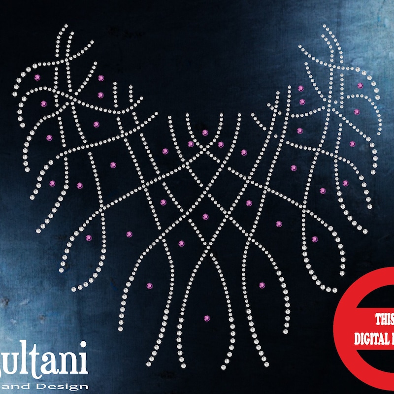 Rhinestone Svg - Etsy