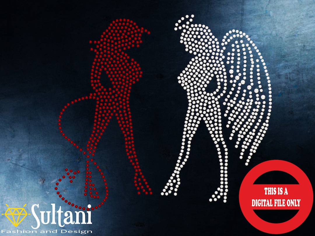 Rhinestone Template for Cutting SVG, Cut File, SS6 SS10 Rhinestone , Ai ...