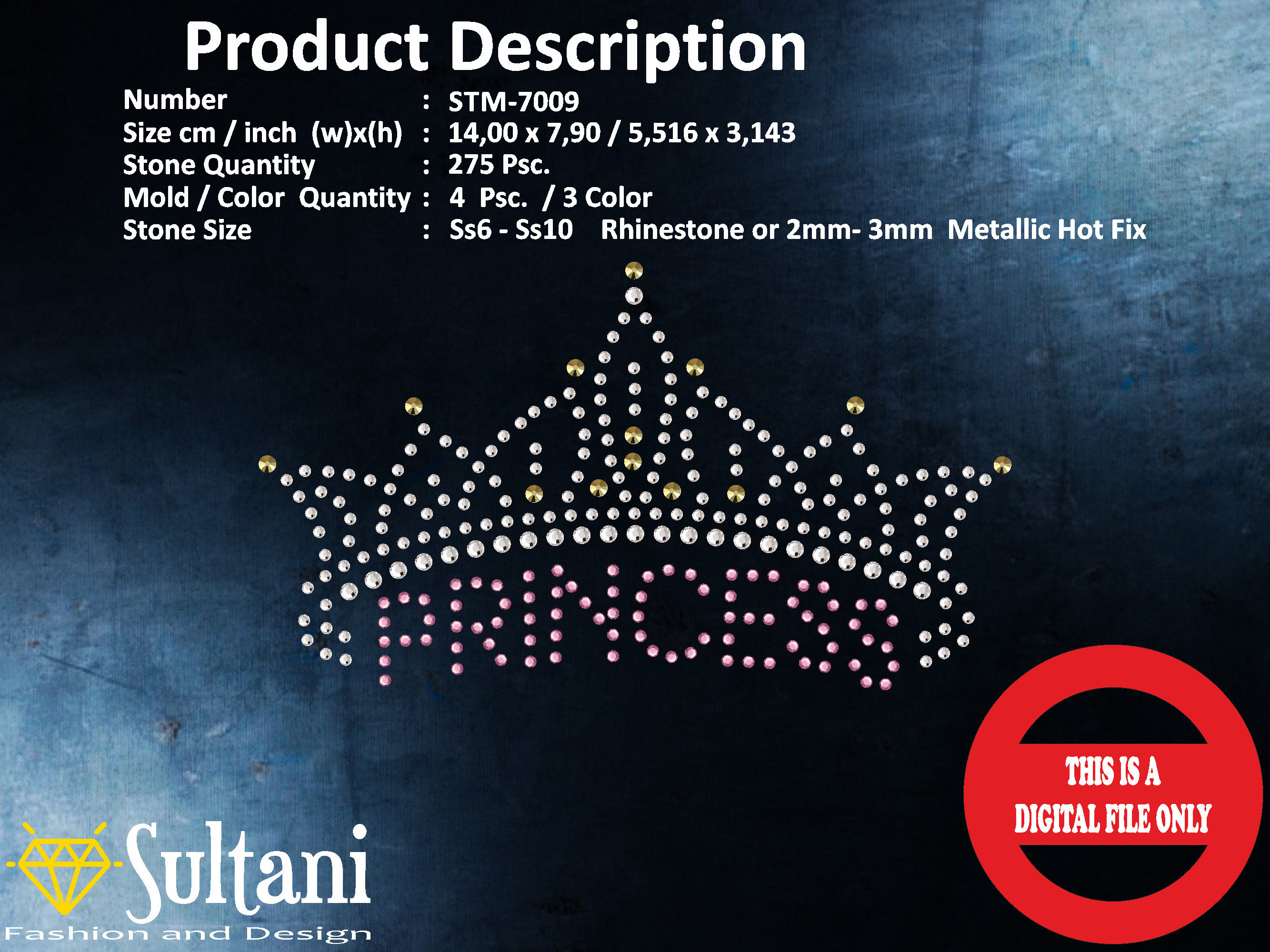 Rhinestone Template for Cutting SVG, Cut File, SS6 SS10 Rhinestone , Ai ...