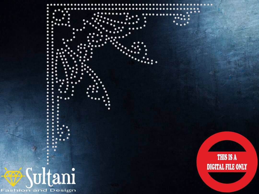 Rhinestone Template for Cutting SVG, Cut File, SS10 Rhinestone , Ai Crd ...