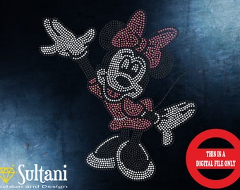 Rhinestone Template for Cutting SVG, Cut File, SS6 SS10 SS12 Rhinestone ...