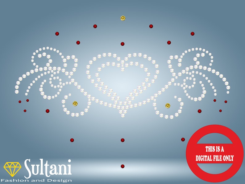 Rhinestone Template for Cutting SVG, Cut File, Ss6 Ss10 Ss12 Rhinestone ...