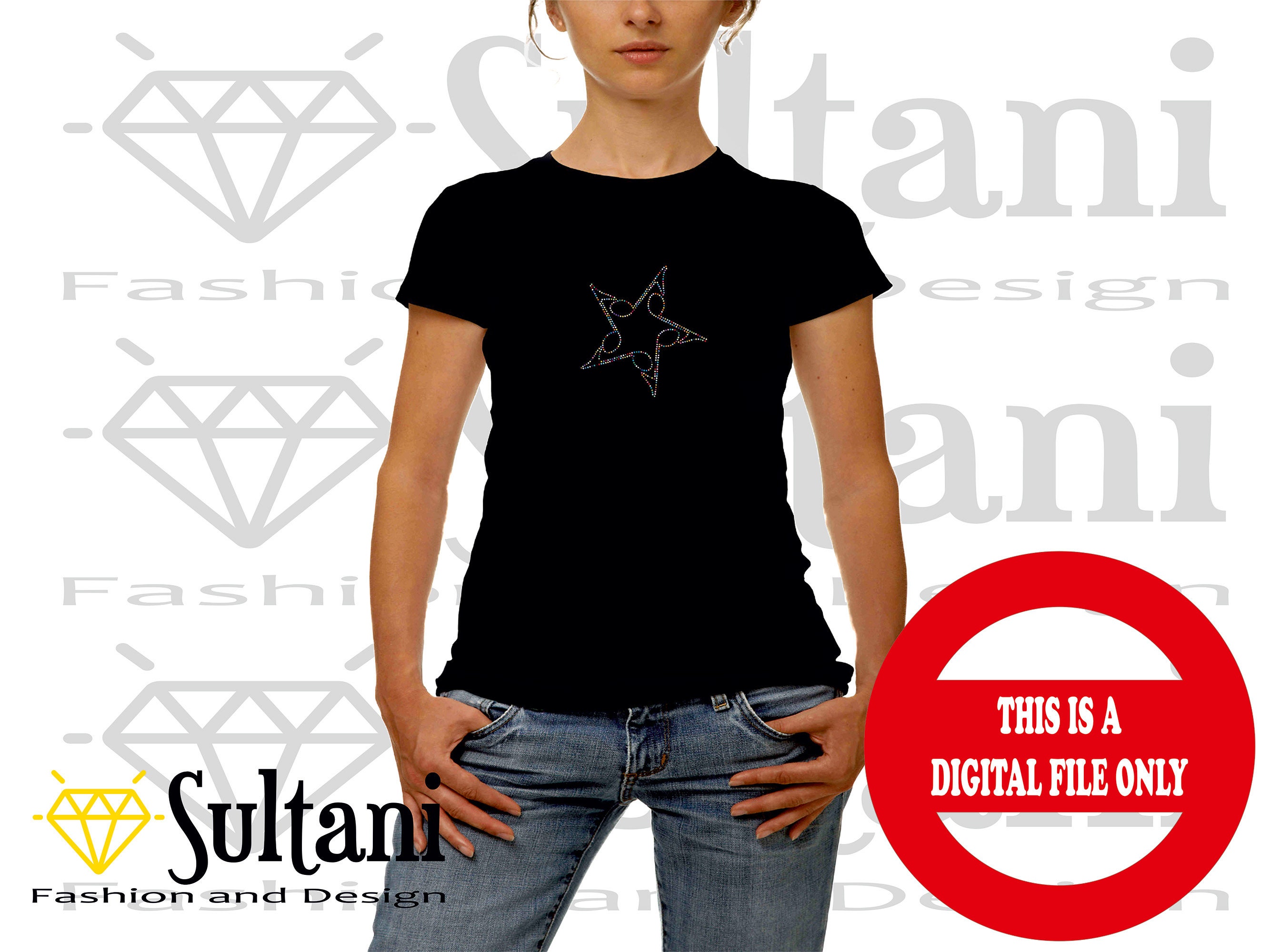 Rhinestone Template for Cutting SVG, Cut File, SS6 Rhinestone , Ai Crd ...