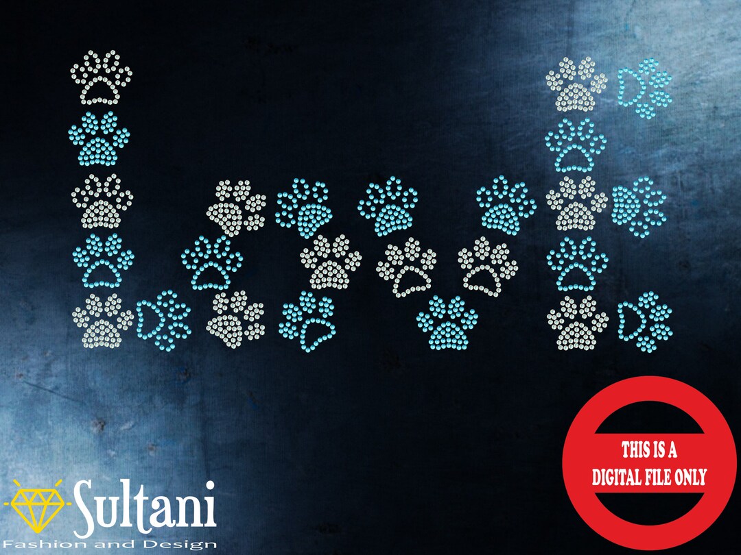 Rhinestone Template for Cutting SVG, Cut File, SS6 Rhinestone , Ai Crd ...