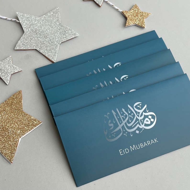 Eid Money Envelopes Eid Money Envelopes Set Eidi Envelopes Eid Mubarak Envelopes Eid Cash Gift ...