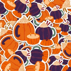 Fall Printable Stickers. 5 Printable Png Stickers Download. Autumn ...