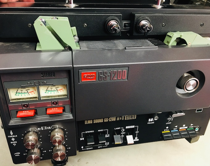Elmo GS 1200 Super 8 Sound Projector - Etsy
